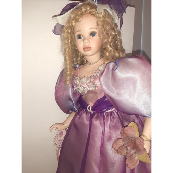Goldenvale | Toys | Goldenvale Collection Rebecca Porcelain Doll Blonde ...